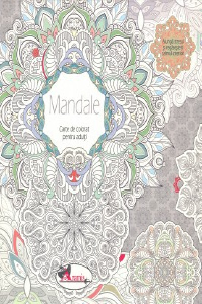 Mandale- carte de colorat ptr adulti | Carte