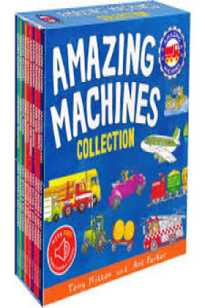 Amazing Machines Collection and Ant Parker 10 Books Box Set | Carte