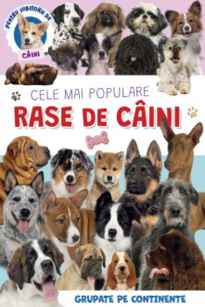 Cele mai populare rase de caini | Carte