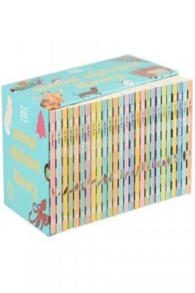 Childrens Kids Baby Animal Alphabet Library Collection 26 Books Set (A ...