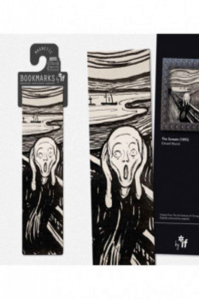 Classics Magnetic Bookmarks: The Scream | Carte