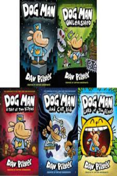 Dog Man Series 1-5 Books Collection Set | Carte