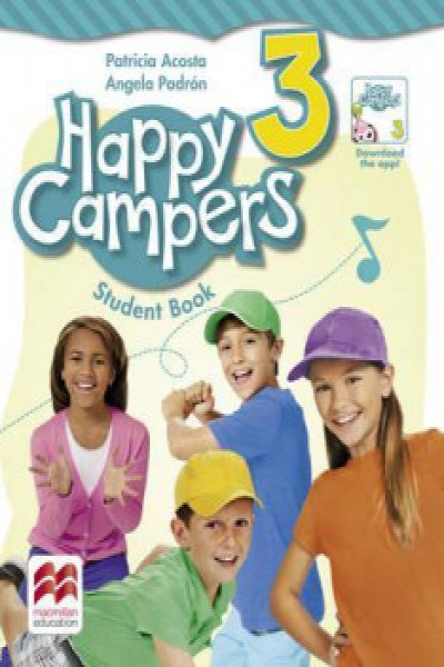 happy campers student book workbook clasa a 3-a | Carte