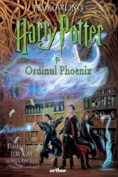 Harry Potter (5) si Ordinul Phoenix EDITIE ILUSTRATA | Carte