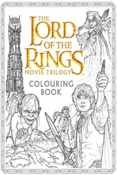 Lord of the Rings Movie Trilogy Colouring Book. The. Tolkien J.R.R ...