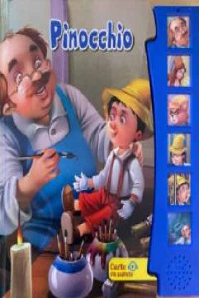 Pinocchio - Carte Cu Sunete | Autor Nechit Irina Carte