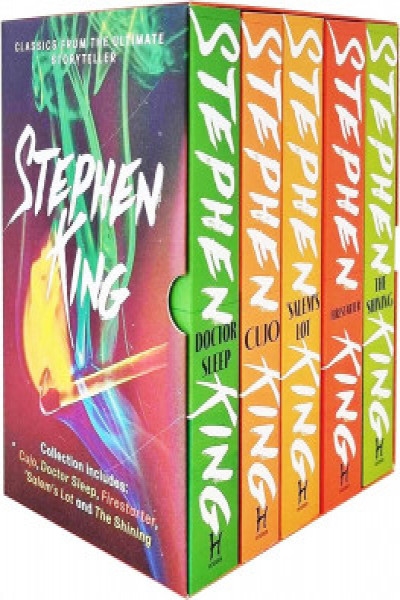 Stephen King 5 Books Collection Box Set (Cujo 'Salem's Lot The Shining ...