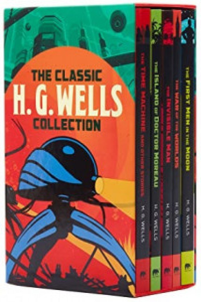 The Classic H. G. Wells Collection 5 Books Box Set (The War of the ...