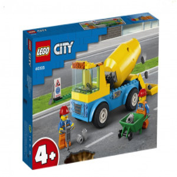 Lego Constructor 60325 Cement Mixer Truck | jocuri